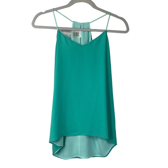 Express | Tops | Express Reversible Mint Green Camisole Tank Blouse ...